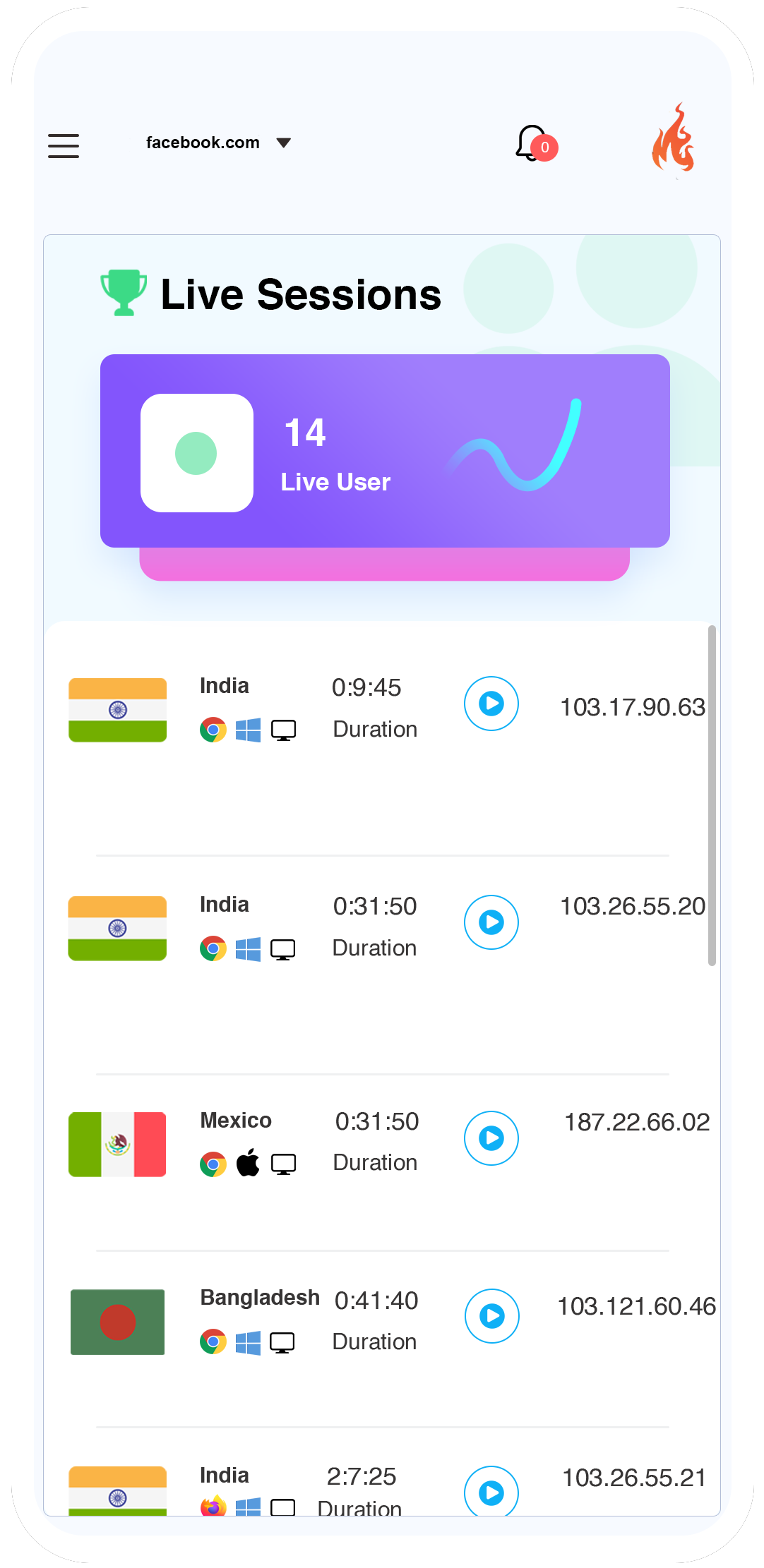 HeatRecord - Heatmap & Sessions Recording Tool